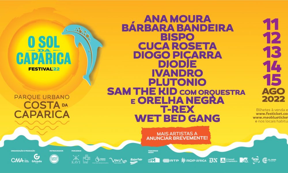 Saiba quem são as primeiras confirmações d’O Sol da Caparica’22 – LuxWOMAN