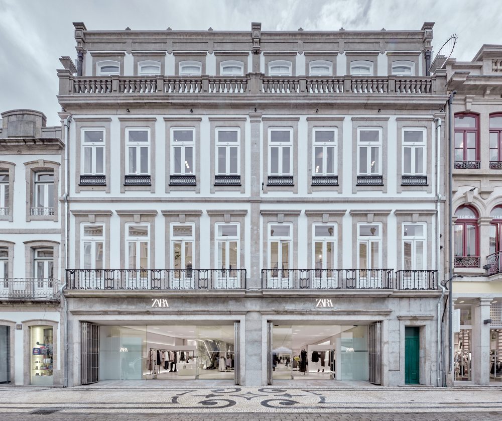 A primeira Zara em Portugal reabre ao público mais tecnológica do que ...