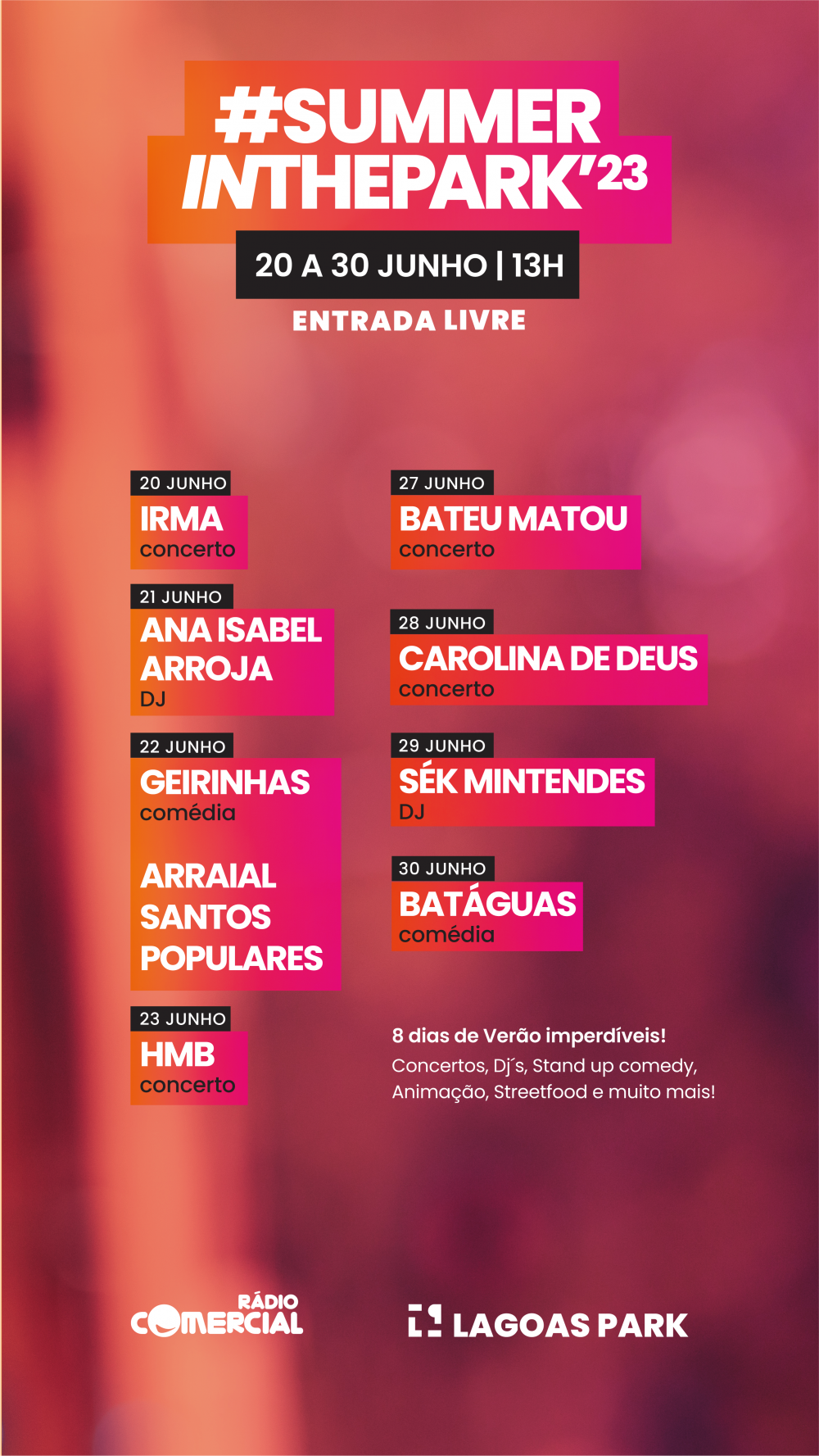 Vem aí o fim de semana…Tome Nota! – LuxWOMAN